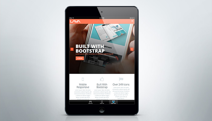 Lava | Designed By Theme Armada